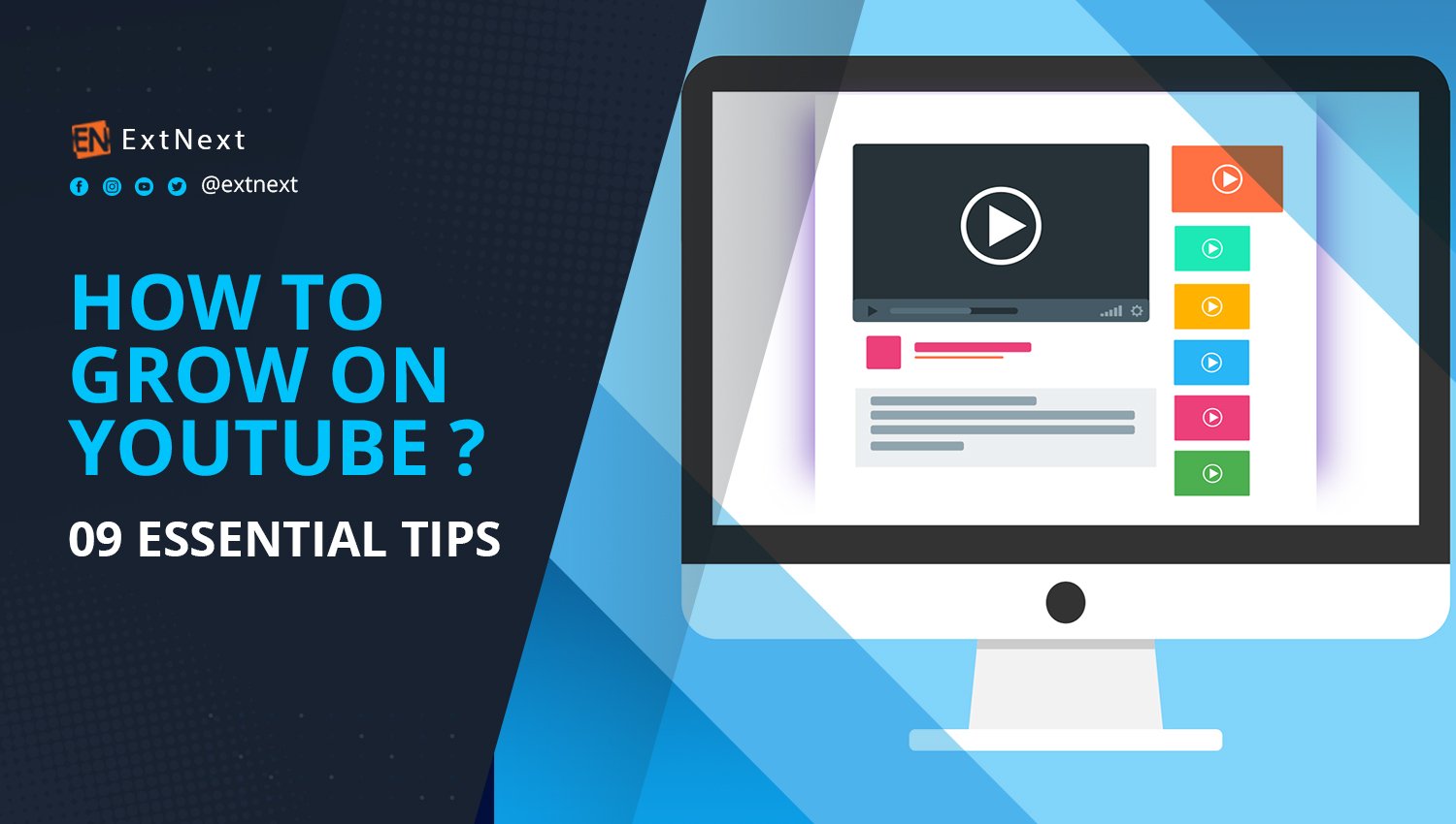 How to grow your YouTube Channel in 2023 - EXTNEXT